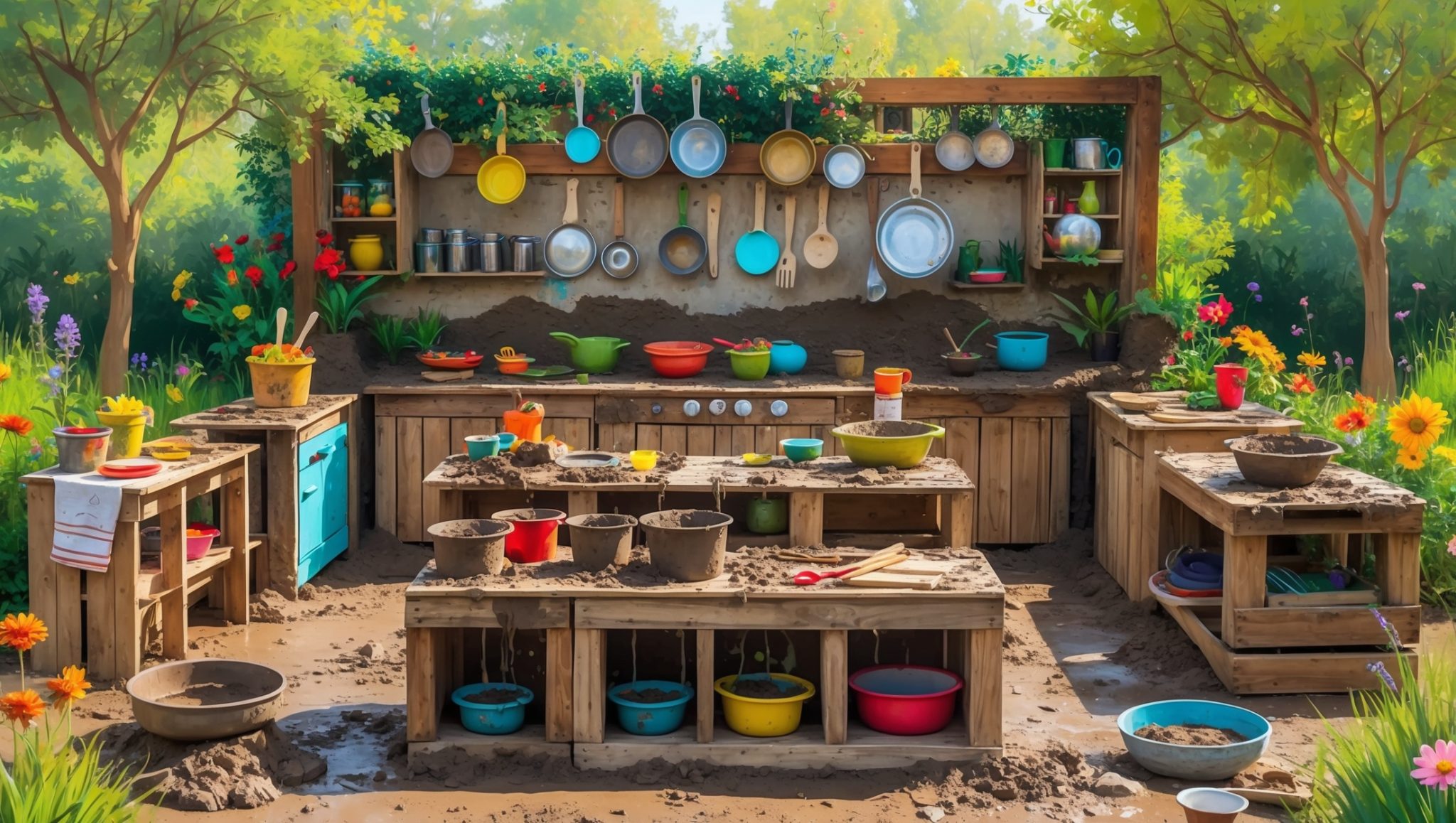 Creative Mud Kitchen Ideas for Outdoor Play and Learning - Lifeverse ...