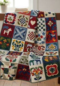 35 Best Scandinavian Quilts: Luxury Nordic Bedroom Ideas