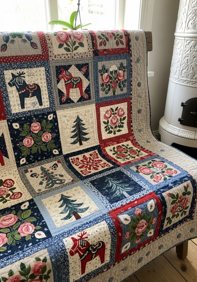 35 Best Scandinavian Quilts: Luxury Nordic Bedroom Ideas