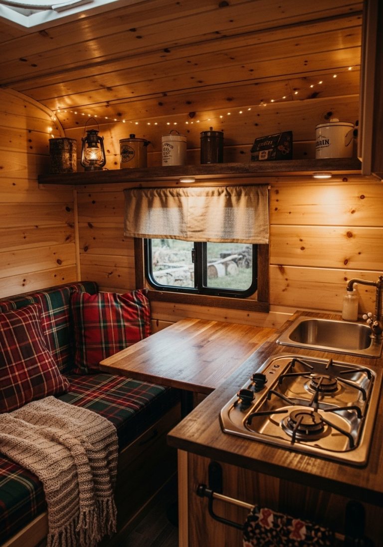Rustic Camper Interior Ideas