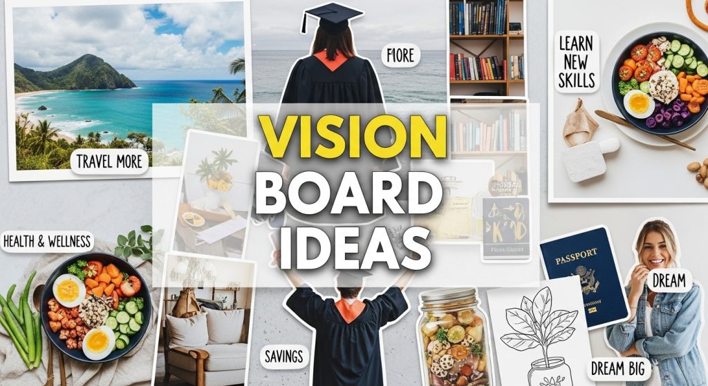 Vision Board Ideas to Manifest Your Dream Life