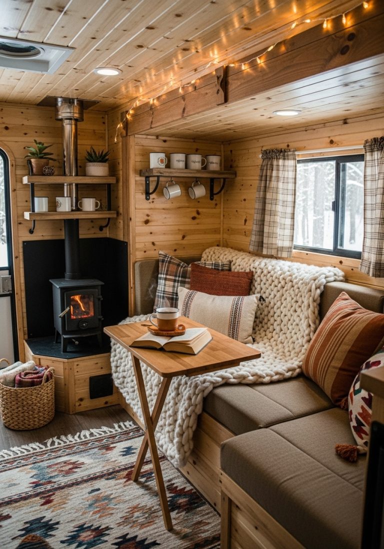 Rustic Camper Interior Ideas