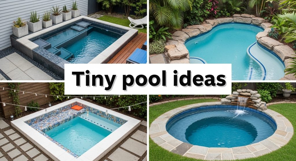 20 Best Tiny Pools - Luxury Small Backyard Solutions