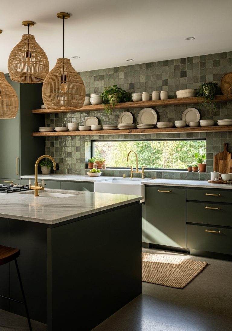 Green Kitchen Ideas to Transform Your Cooking Space - Lifeverse ...