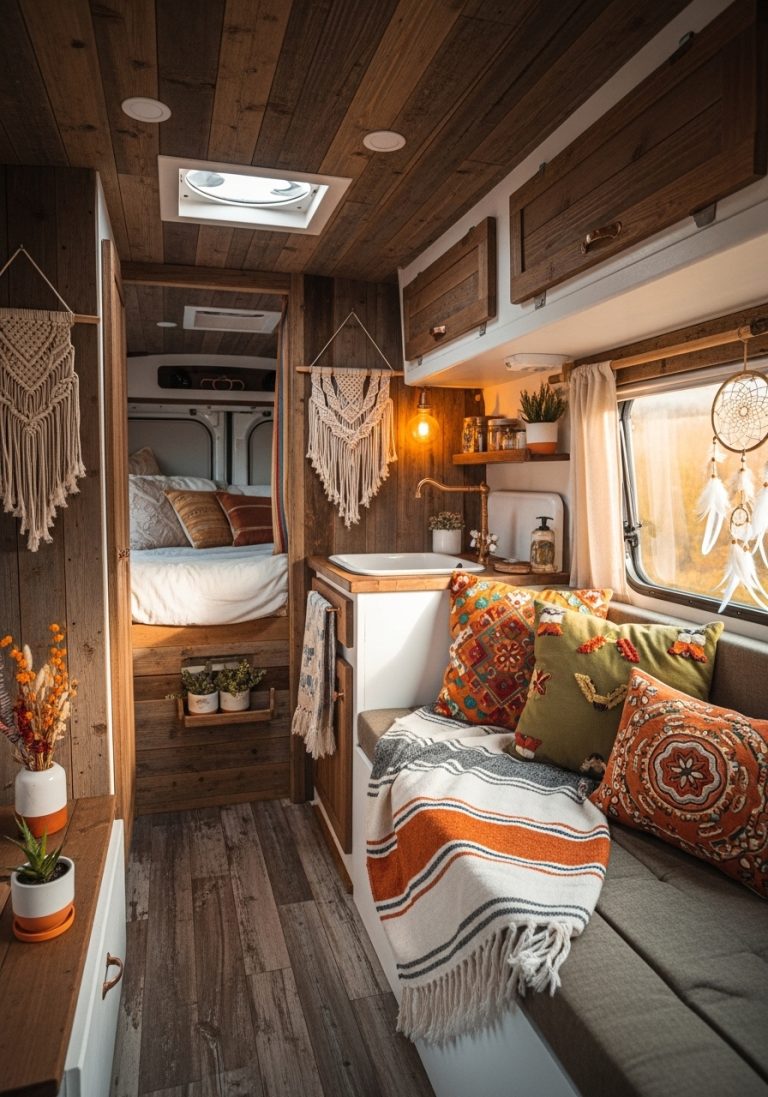 Rustic Camper Remodel Transform Your Tiny Home on Wheels