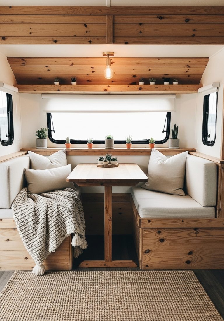 Rustic Camper Interior Ideas