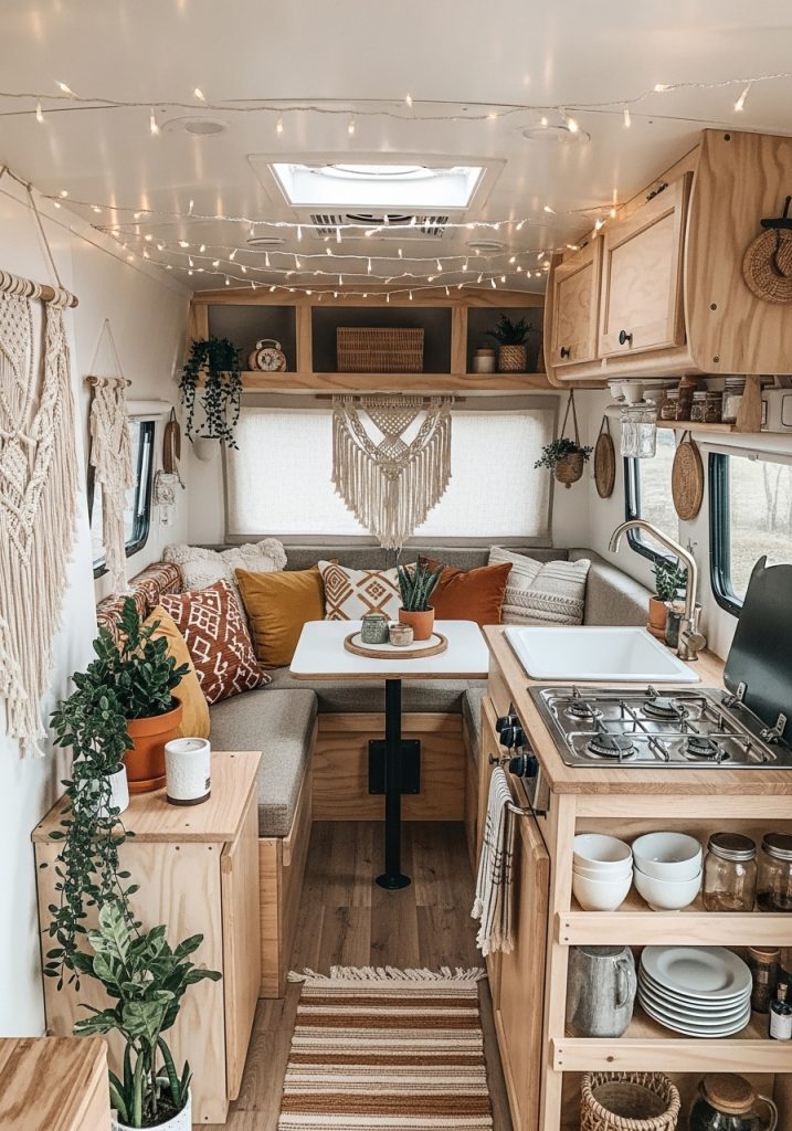 Small Camper Interior Ideas Trasform Tiny Spaces