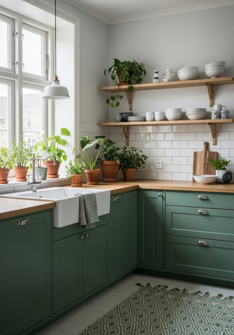 Green Kitchen Ideas to Transform Your Cooking Space - Lifeverse ...