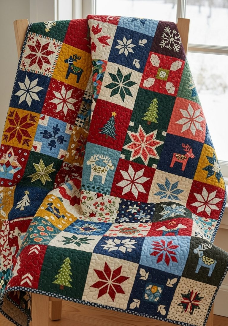 35 Best Scandinavian Quilts: Luxury Nordic Bedroom Ideas
