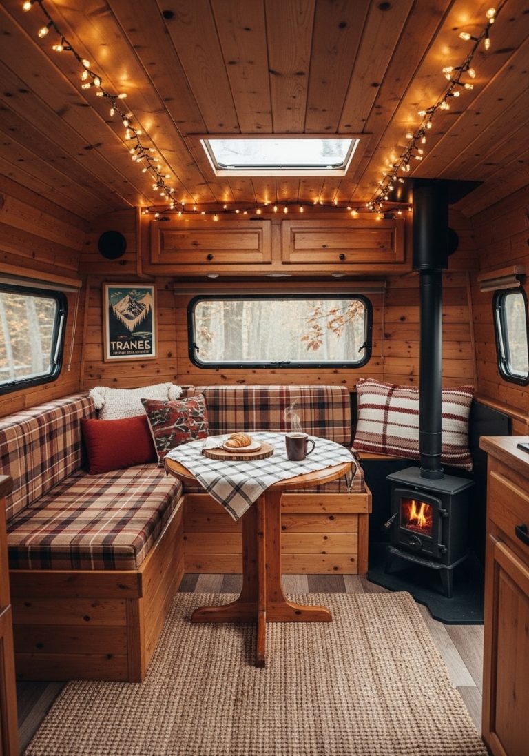 Rustic Camper Interior Ideas