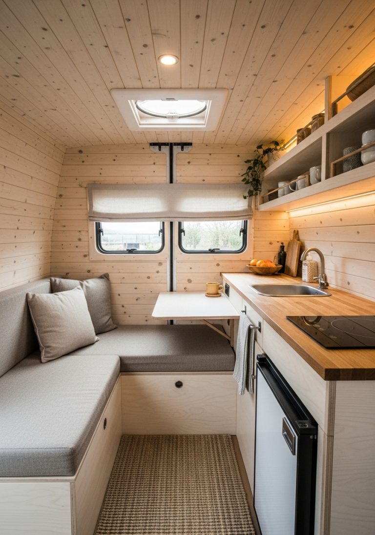 Small Camper Interior Ideas Trasform Tiny Spaces