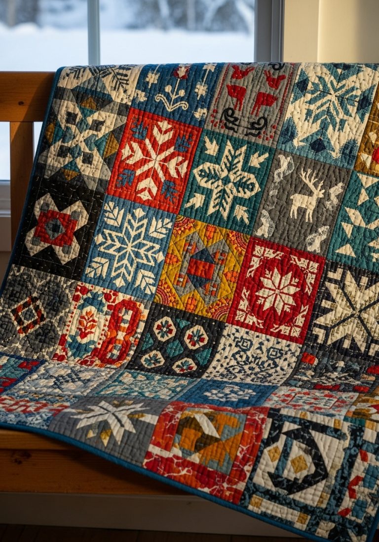 35 Best Scandinavian Quilts: Luxury Nordic Bedroom Ideas