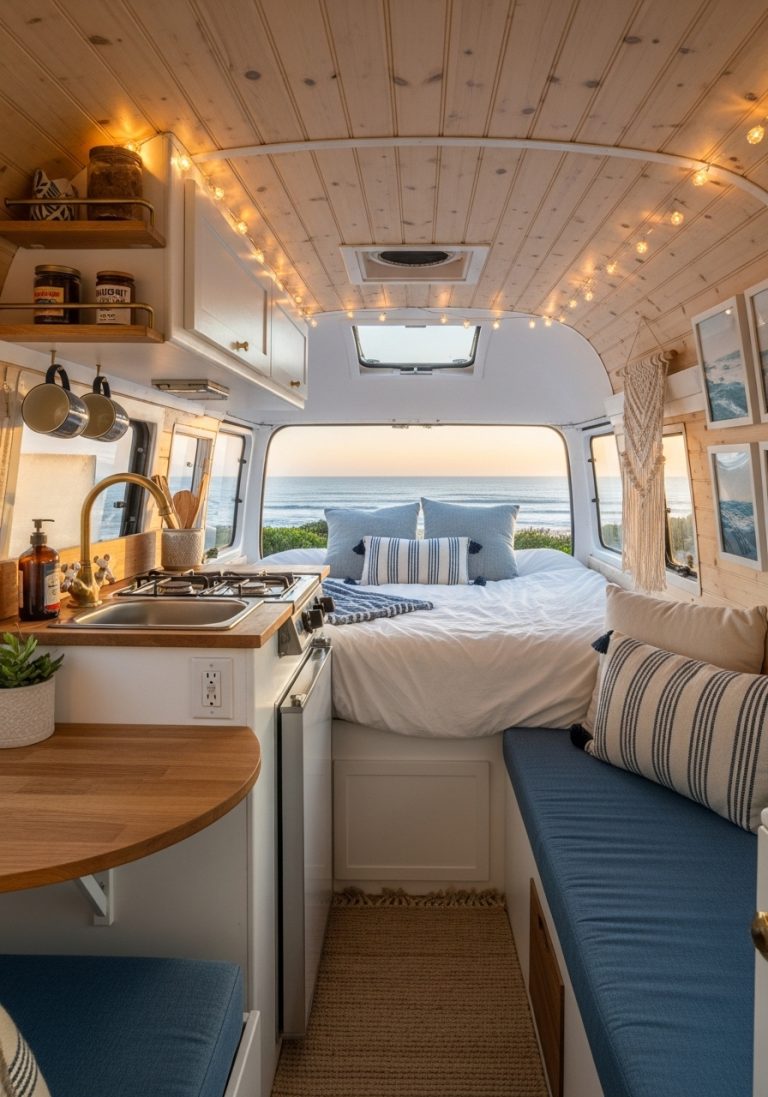Small Camper Interior Ideas Trasform Tiny Spaces