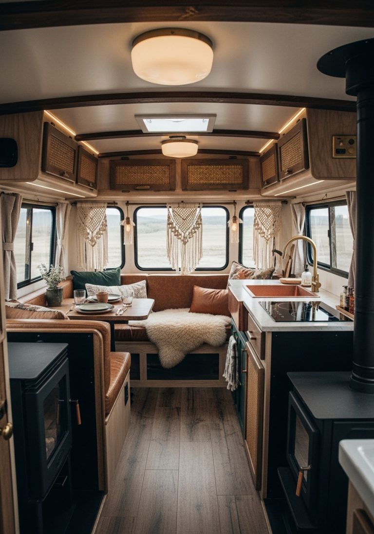 Rustic Camper Remodel Transform Your Tiny Home on Wheels