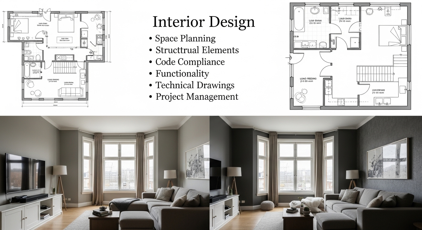 What is the Difference Between Interior Design and Interior Decorating?