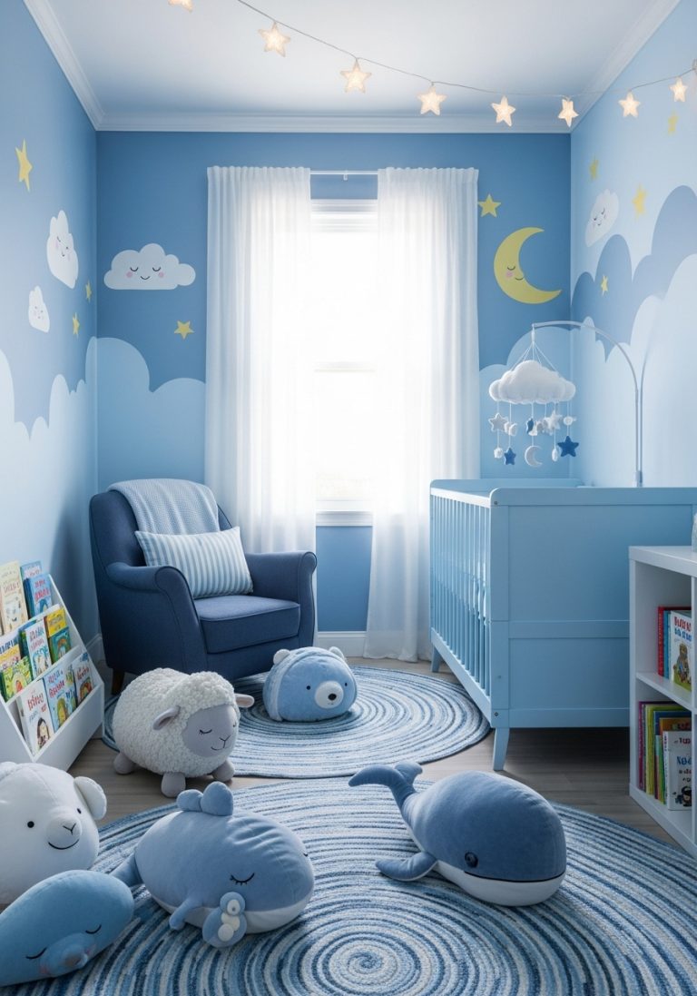 Blue Nursery Ideas for a Beautiful Baby Room