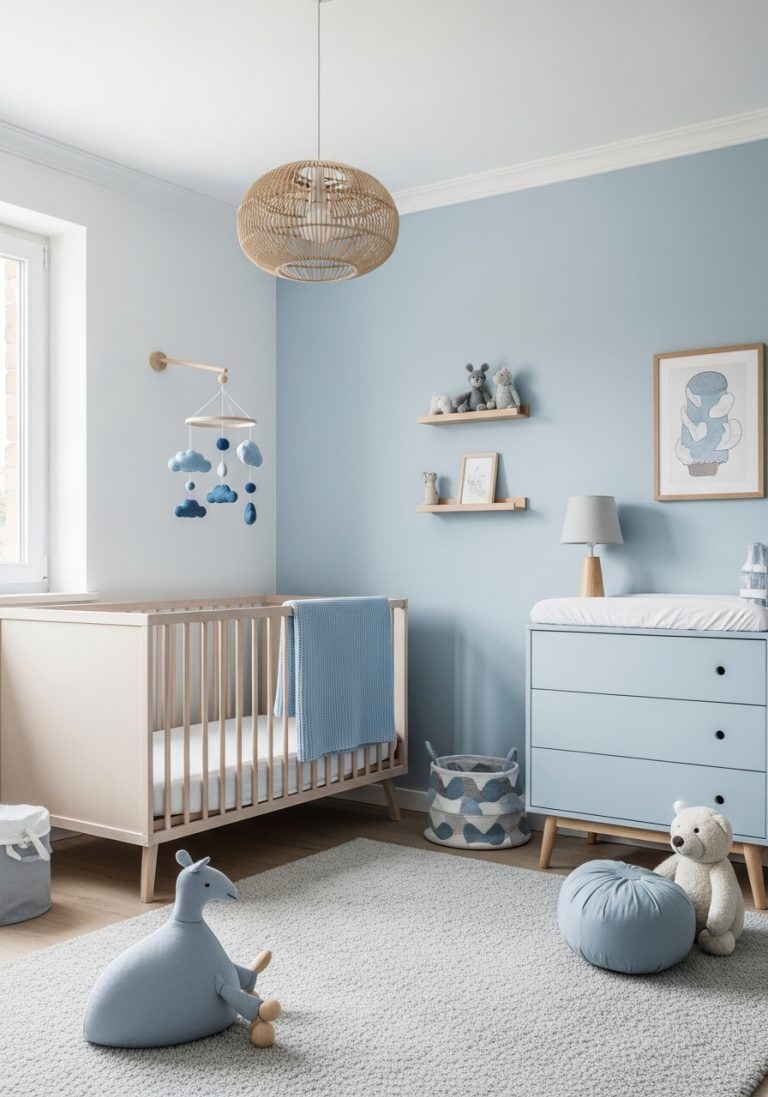 Blue Nursery Ideas for a Beautiful Baby Room