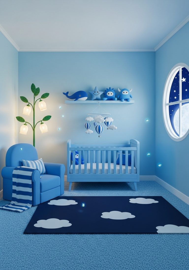 Blue Nursery Ideas for a Beautiful Baby Room